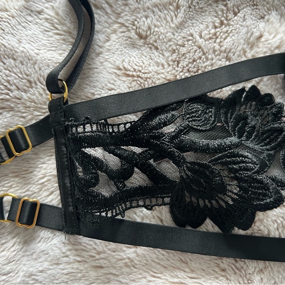 Victoria's Secret | Intimates & Sleepwear | Victorias Secret Black Lace ...